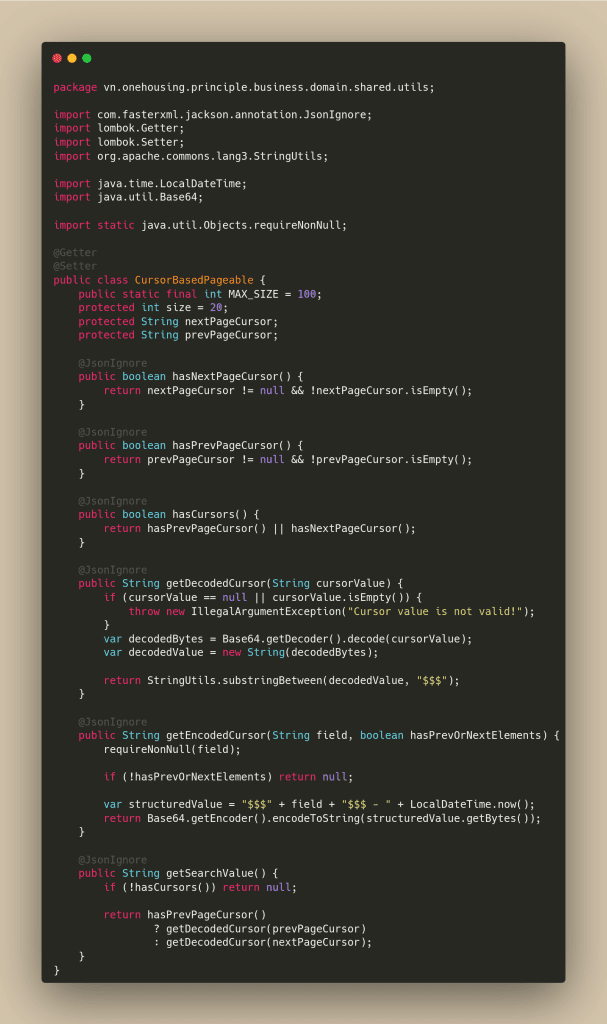 Triển Khai Cursor Pagination Trong Java Spring JPA/Hibernate - Quochung ... Triển Khai Cursor Pagination Trong Java Spring JPA/Hibernate - Quochung ...